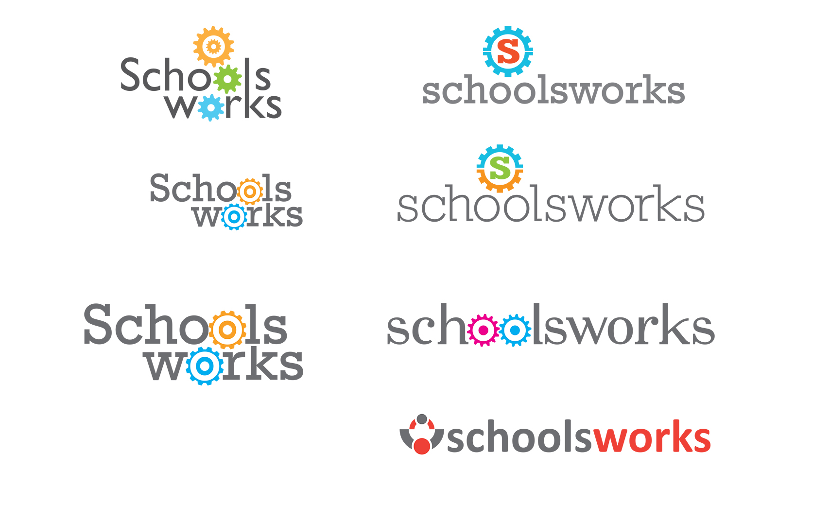 Schoolsworks logo design - Profile Design