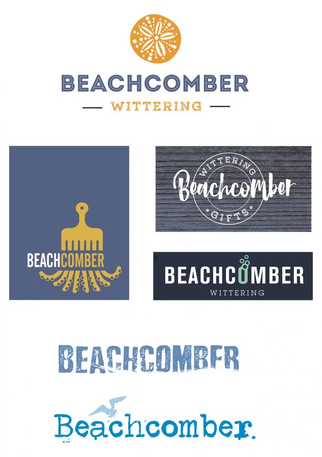 New logo design for Beachcomber in Chichester recently completed