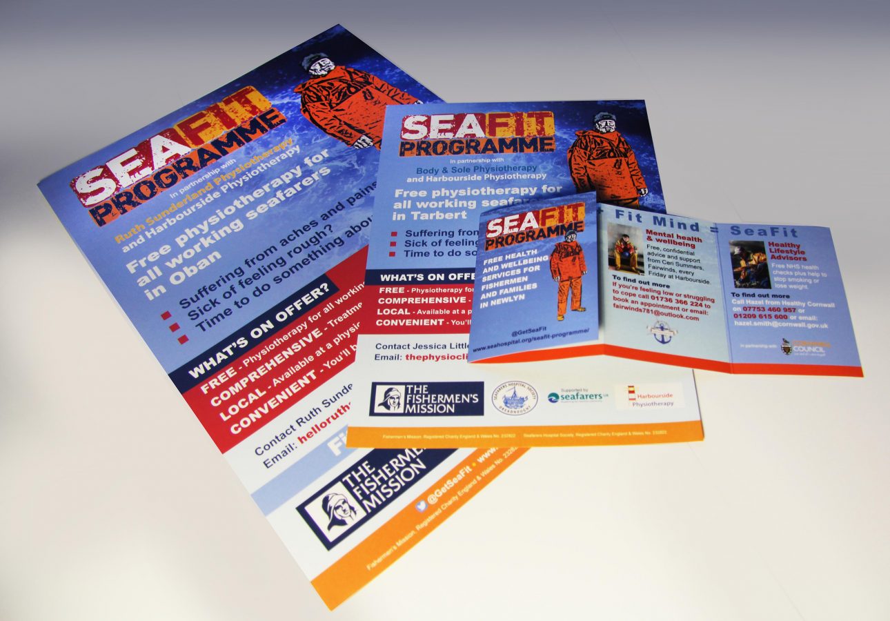 Charity Appeal Design for SeaFit - Profile Design