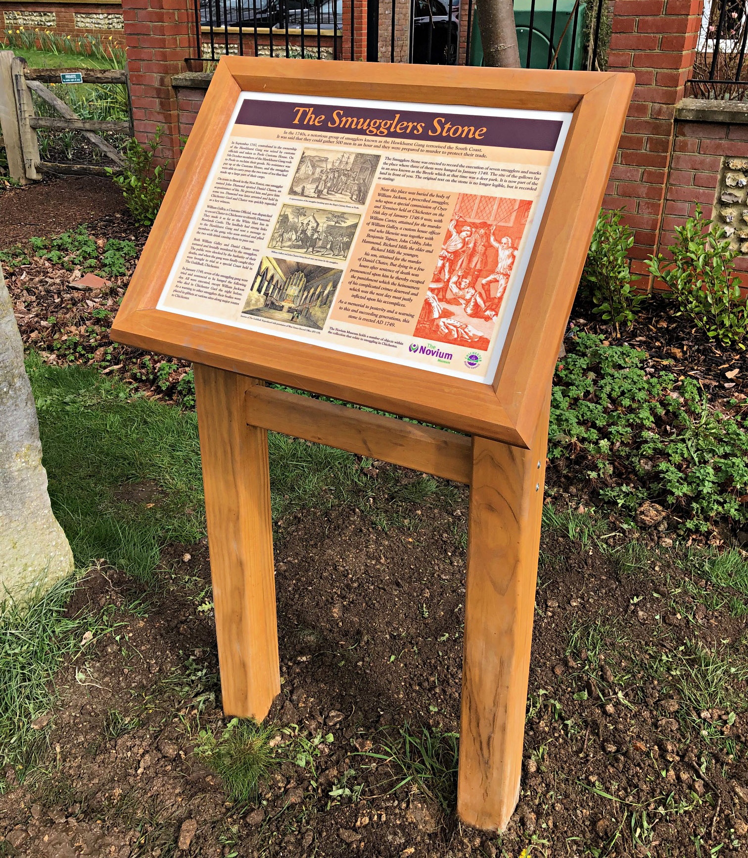 Lectern Signs - Profile Design inpterpretation panels - Lectern sign ...